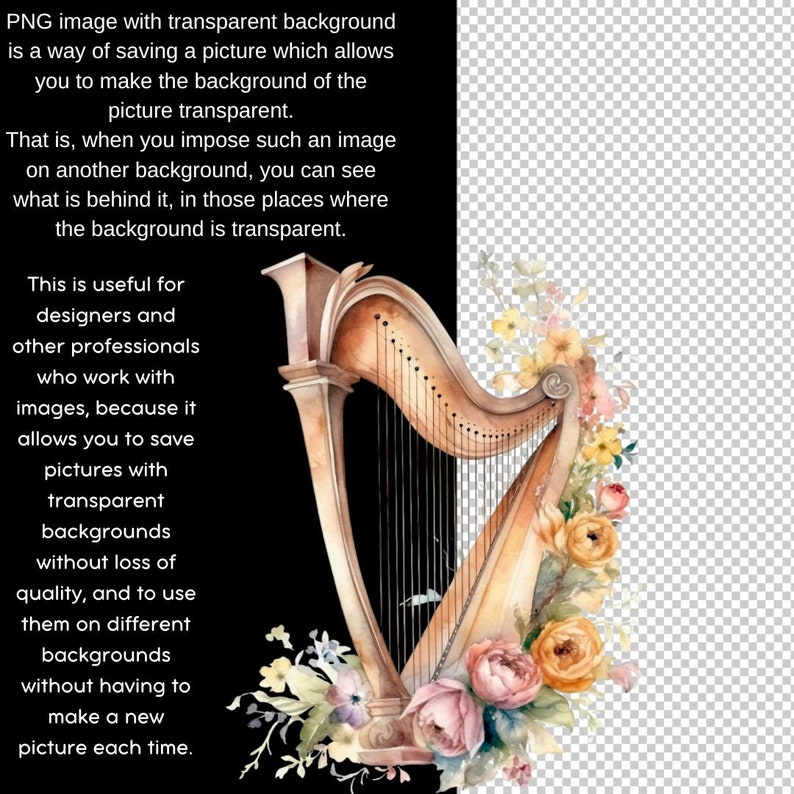 Watercolor Musical Instruments Clip Art 15 PNG Musical - Etsy