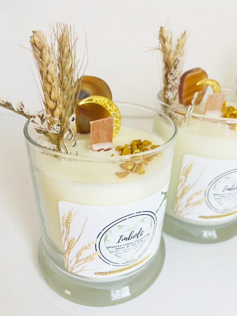 Imbolc Candle Imbolc Altar Candle Imbolc Ritual Kit Ritual Altar ...