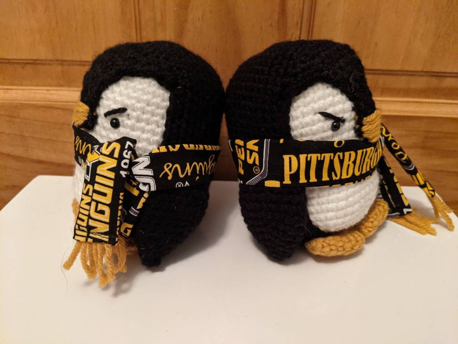 Pittsburgh Penguins Stuffed Animal Crochet Penguin Amigurumi - Etsy