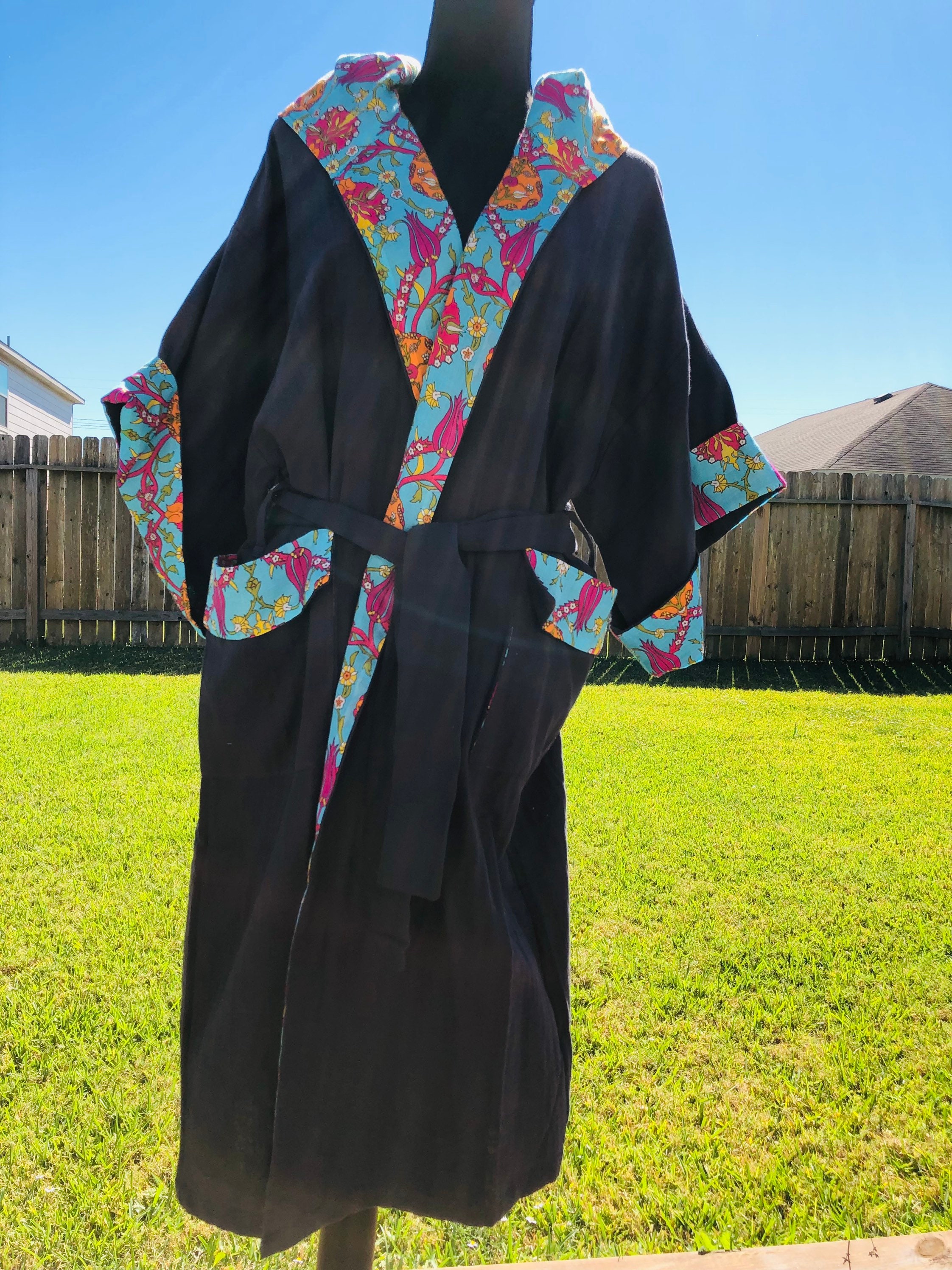 Kimono, Kaftan, Robe, Ethnic Kimono Robe, Beach Robe, Spa Robe, Street ...