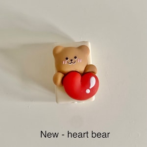 Cute Colourful Cartoon Charging Cable Protector | Cable Holder| Bear ...