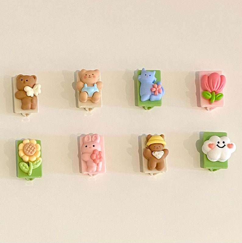 Cute Colourful Cartoon Charging Cable Protector Cable - Etsy UK