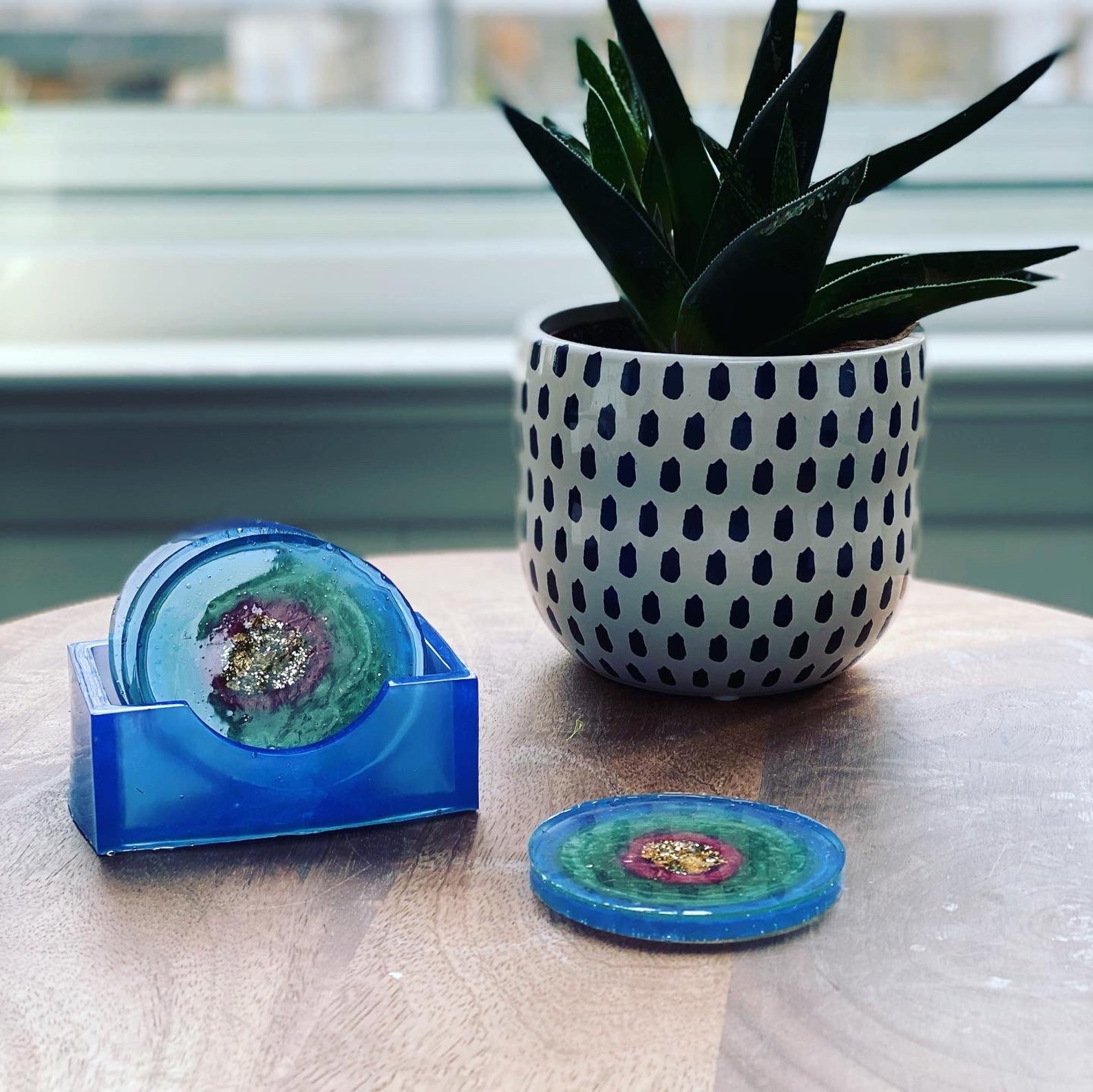 Handmade Resin Coasters - Etsy