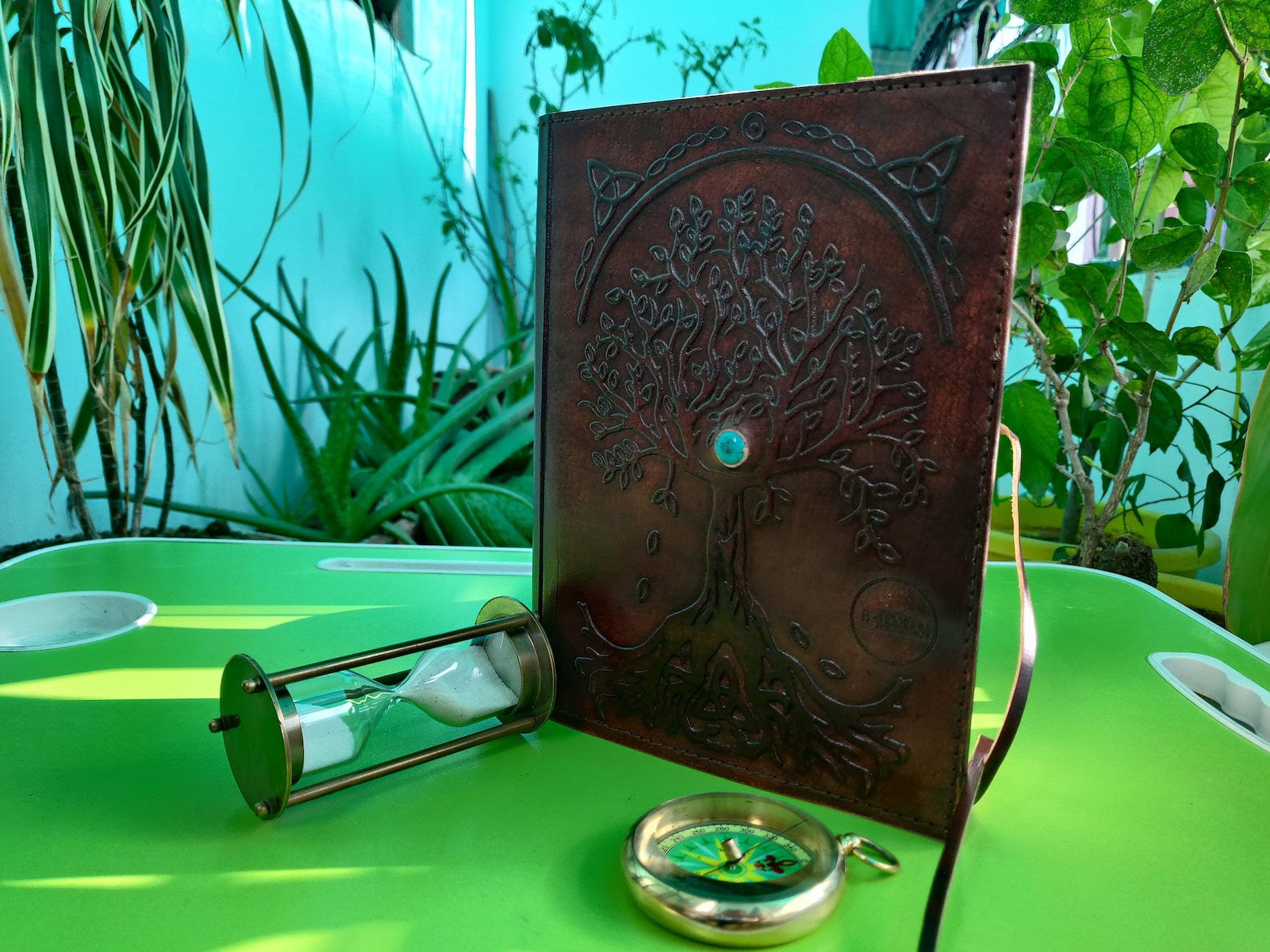 Leather Journal Tree of Life Journal Personalized Journal - Etsy