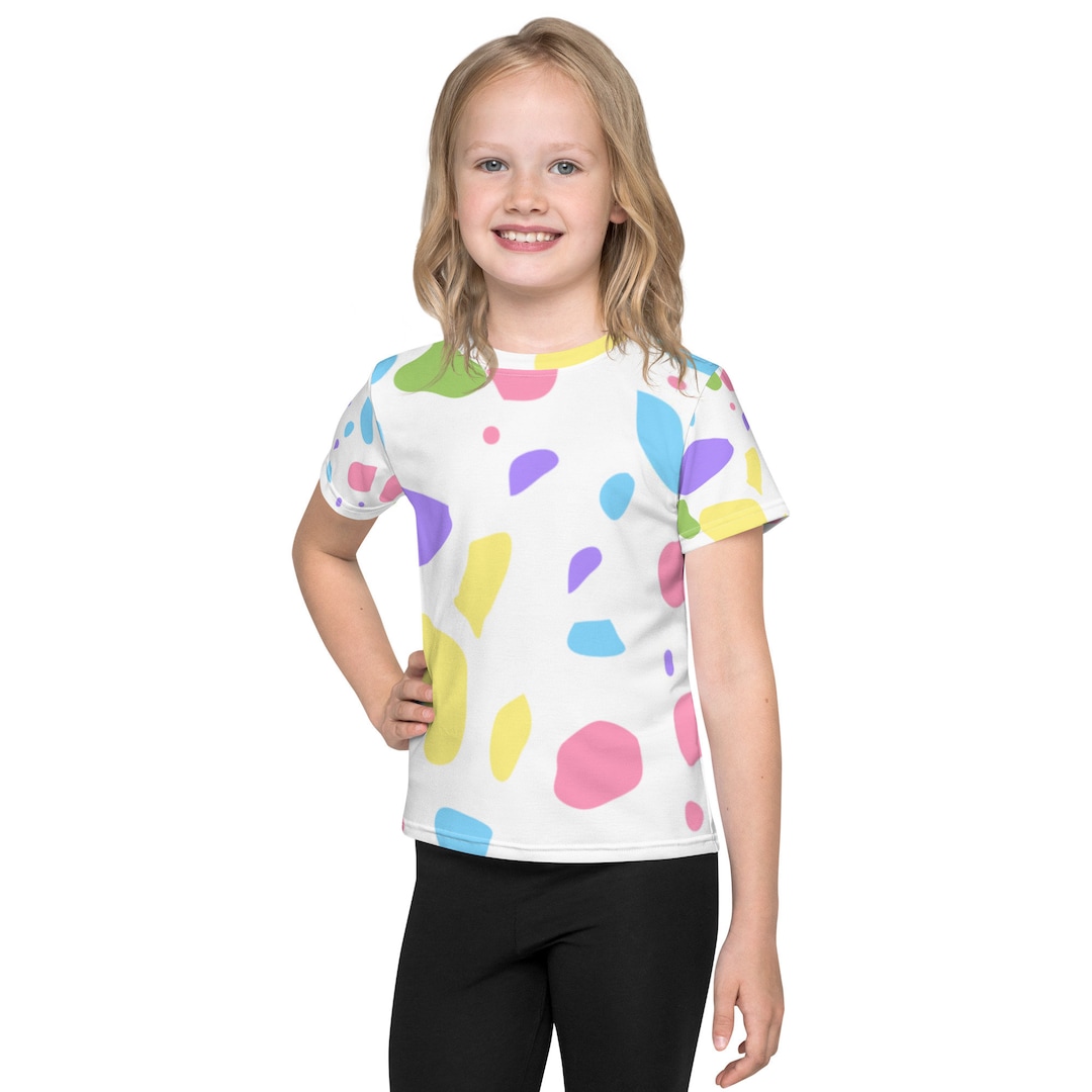 Kids All Over Print Crew Neck T-shirt - Etsy