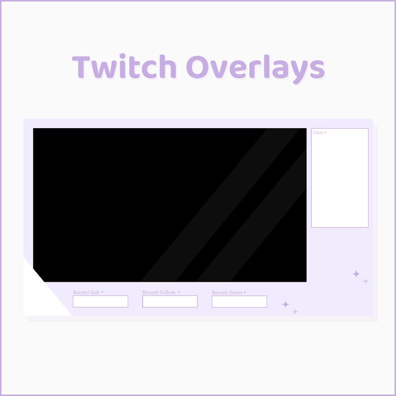 Twitch Stream Overlays Streamer Graphics Vtuber Graphics - Etsy Canada