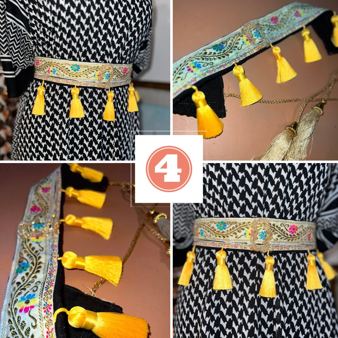 Arabic Iraq Boho Fashion Statement Belts, Handmade Different, Special ...