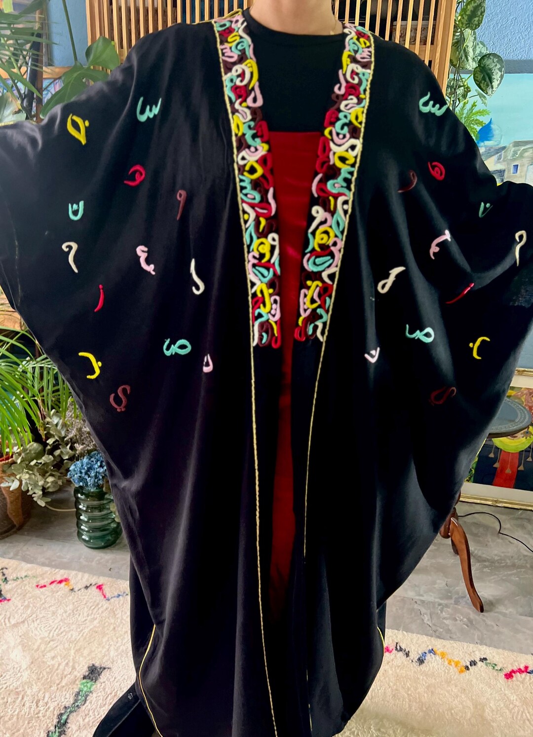 Arabic Letters Color Morocco Embroidery Art Calligraphy Iraq Dubai ...