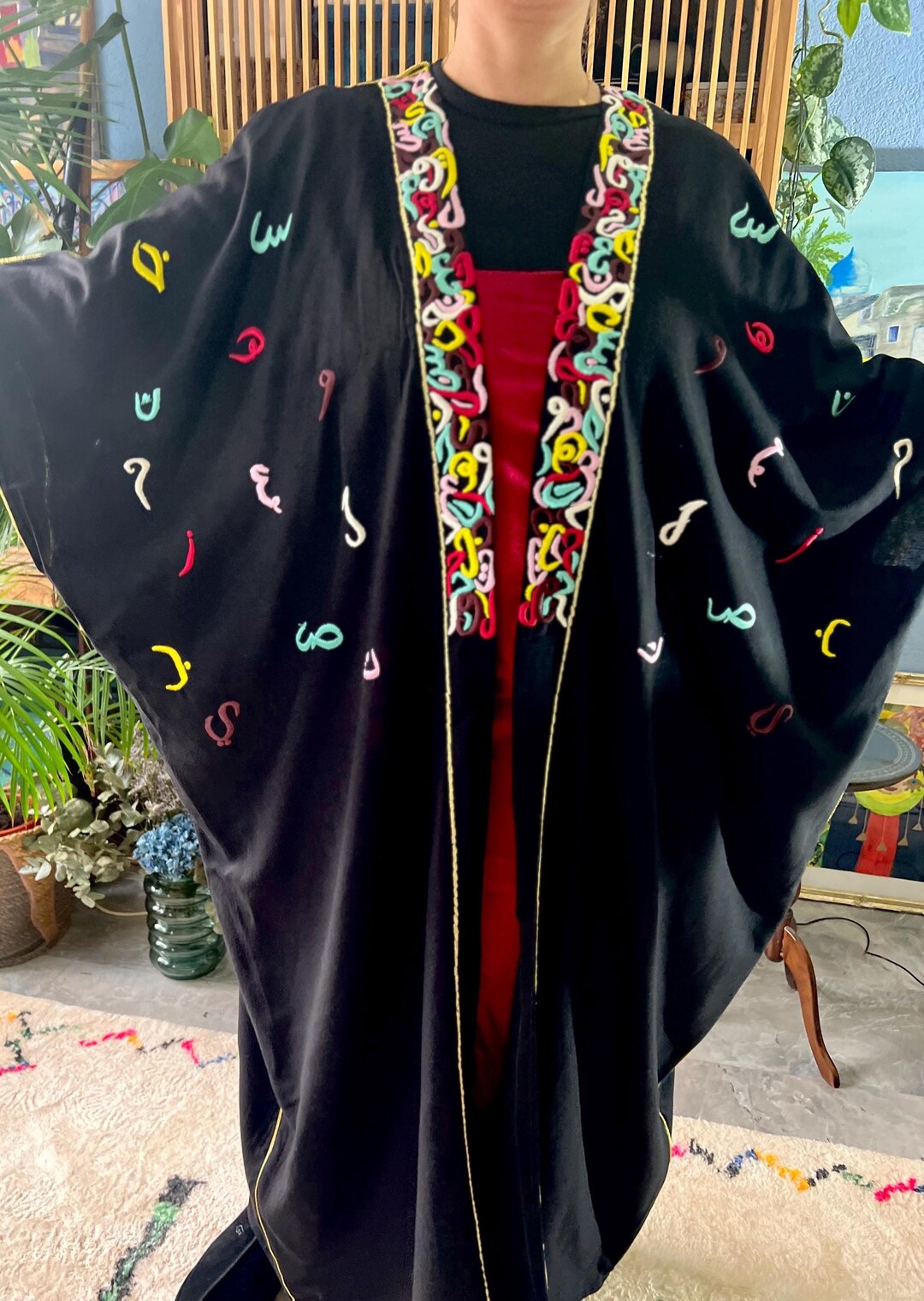 Arabic Letters Color Morocco Embroidery Art Calligraphy Iraq Dubai ...