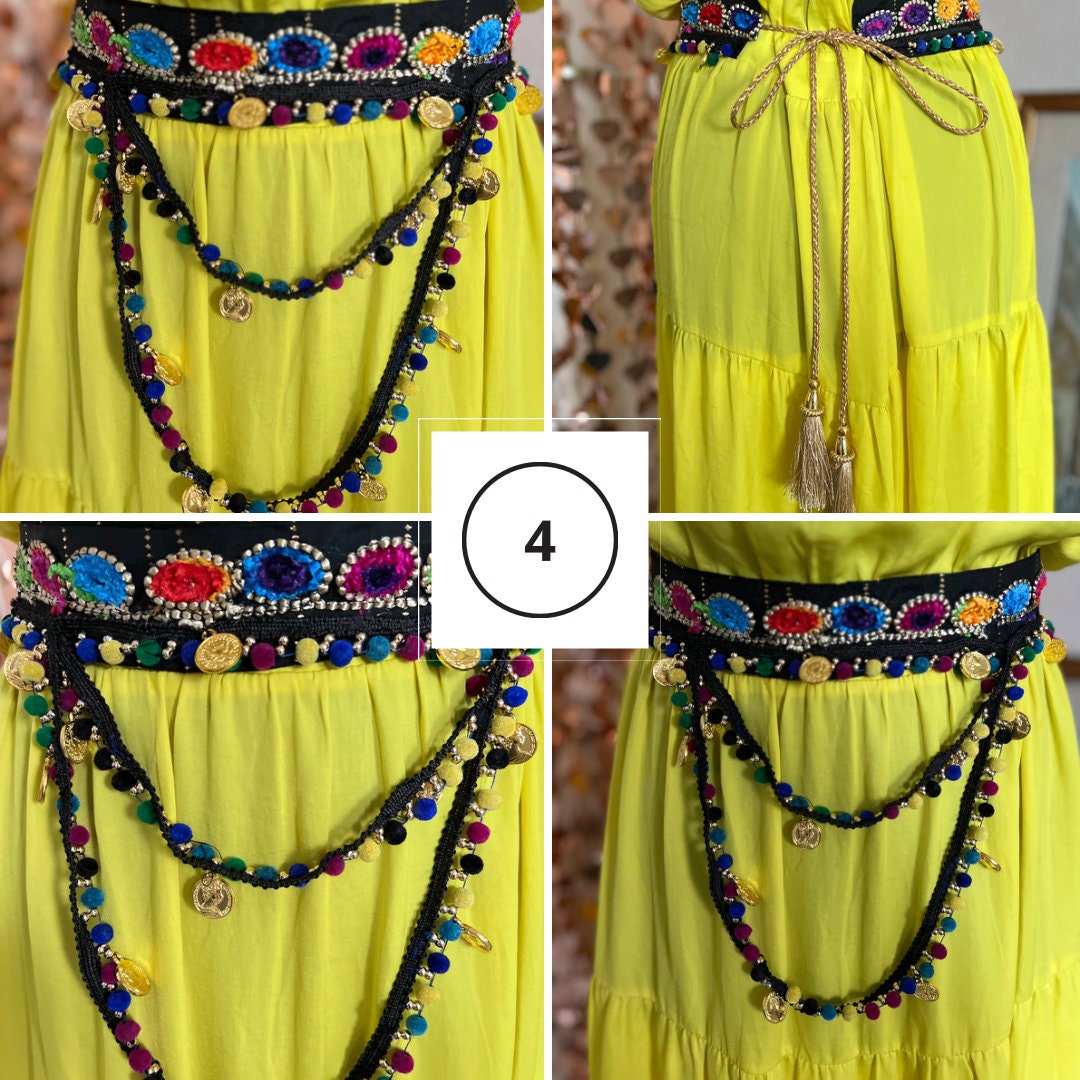 Diff Styles Handmade Oriental-arabic-iraq-boho Fashion, Statement Belt ...