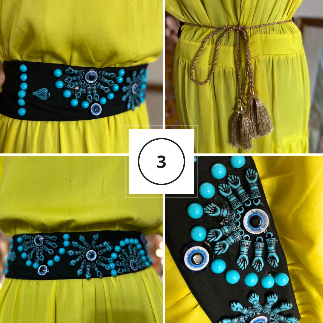 Diff Styles Handmade Oriental-arabic-iraq-boho Fashion, Statement Belt ...