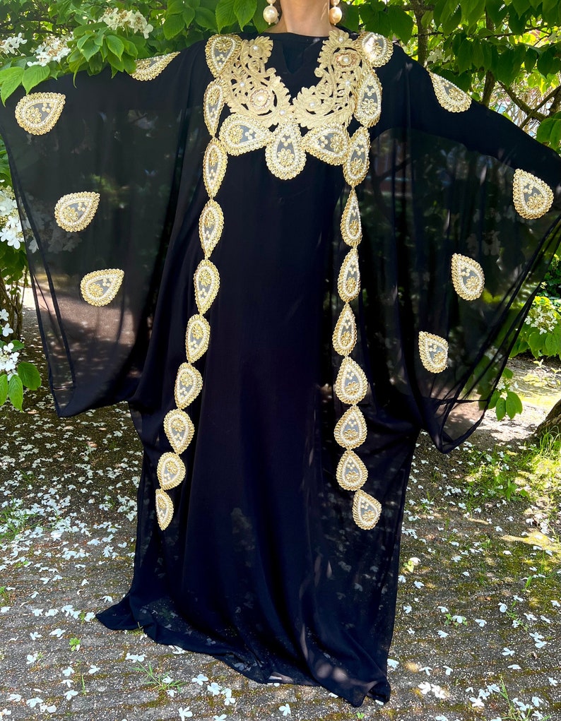 Iraq/arabic/dubai Hashmi/kaftan/robe/gown/long Evening,wedding,ramadan ...
