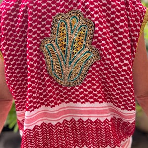 Short Arabic Shemagh-keffiyeh Jacket-kimono-poncho-tunic-robe-gilet ...