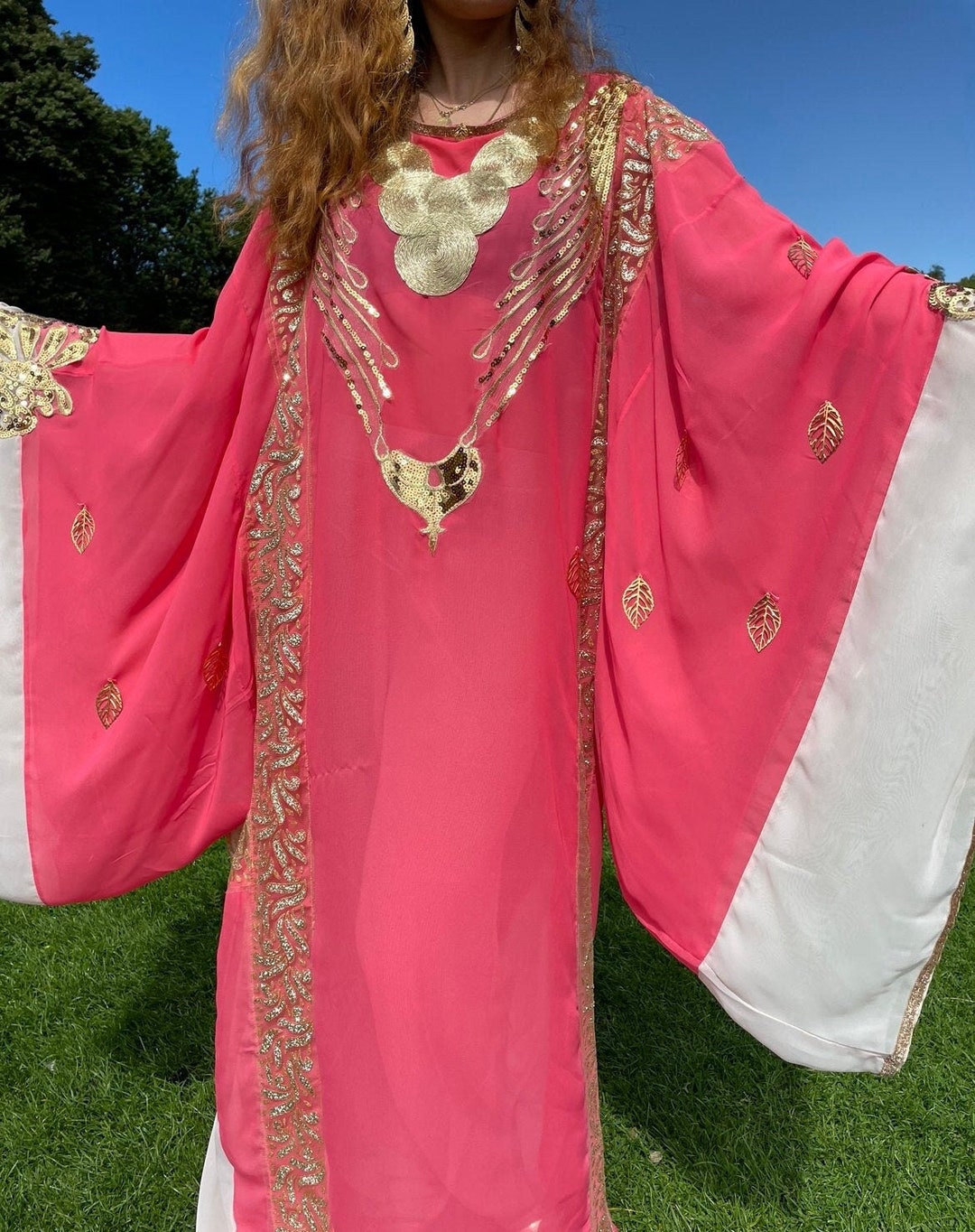 Traditional Dubai Iraqi/arabic Hashmi/kaftan/kimono/abaya/wedding Party ...