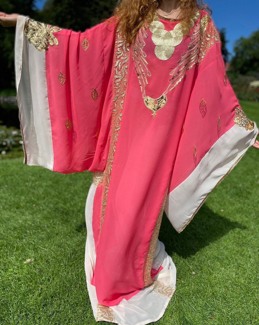 Traditional Dubai Iraqi/arabic Hashmi/kaftan/kimono/abaya/wedding Party ...
