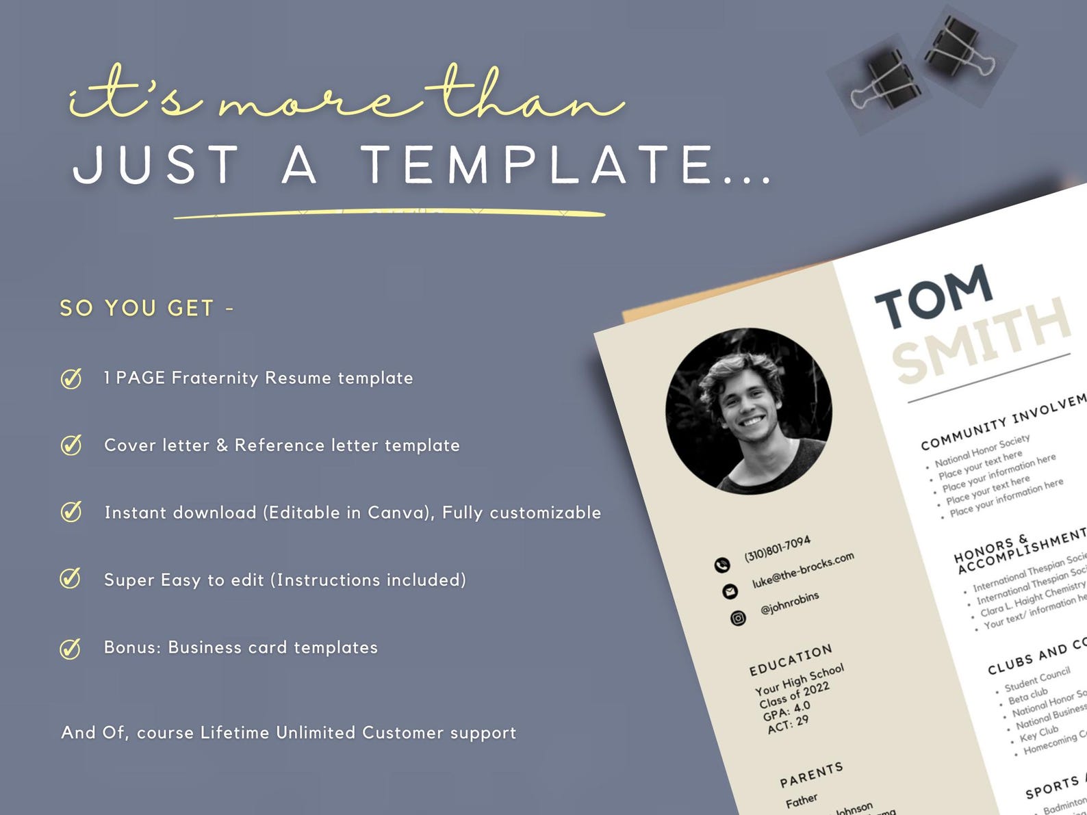 Fraternity Resume Template Canva Fraternity Rush Resume 2024 Fraternity ...