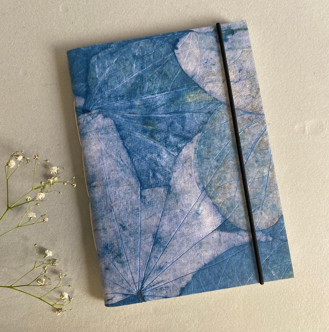 Handmade Lotus Pond Diary Writing Notebook Recycled Handmade - Etsy
