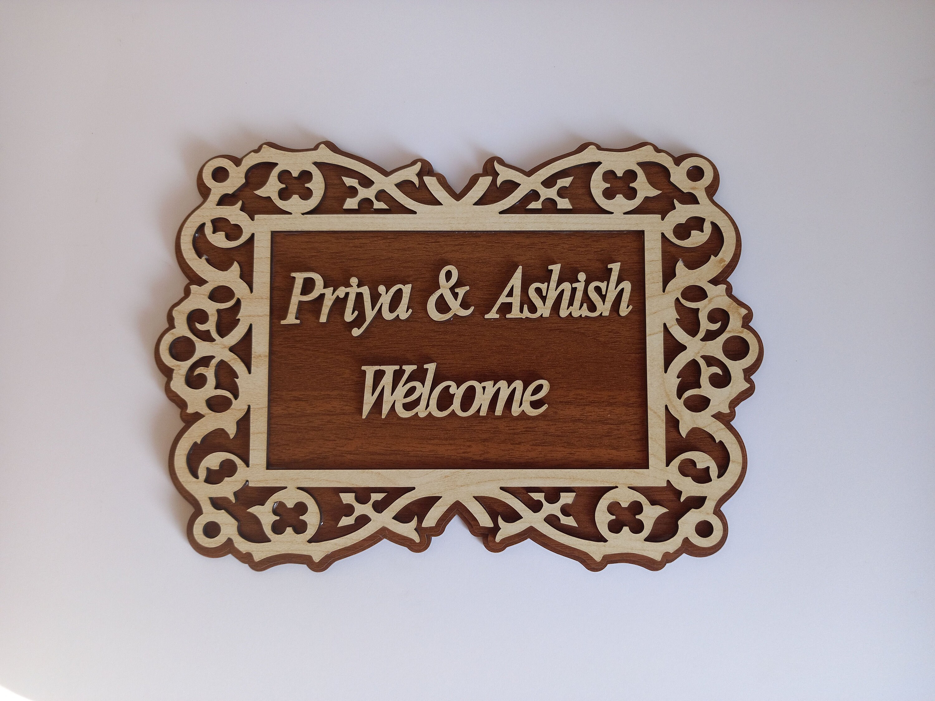 Wall Name Plate Custom Door Sign House Name Sign Door Name | Etsy