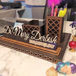Medical Desk Name Plate - Personalized, Functional Design for Doctors ...