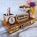 U.S. Army & Air Force Custom Desk Name Plate, All-in-one Personalized ...