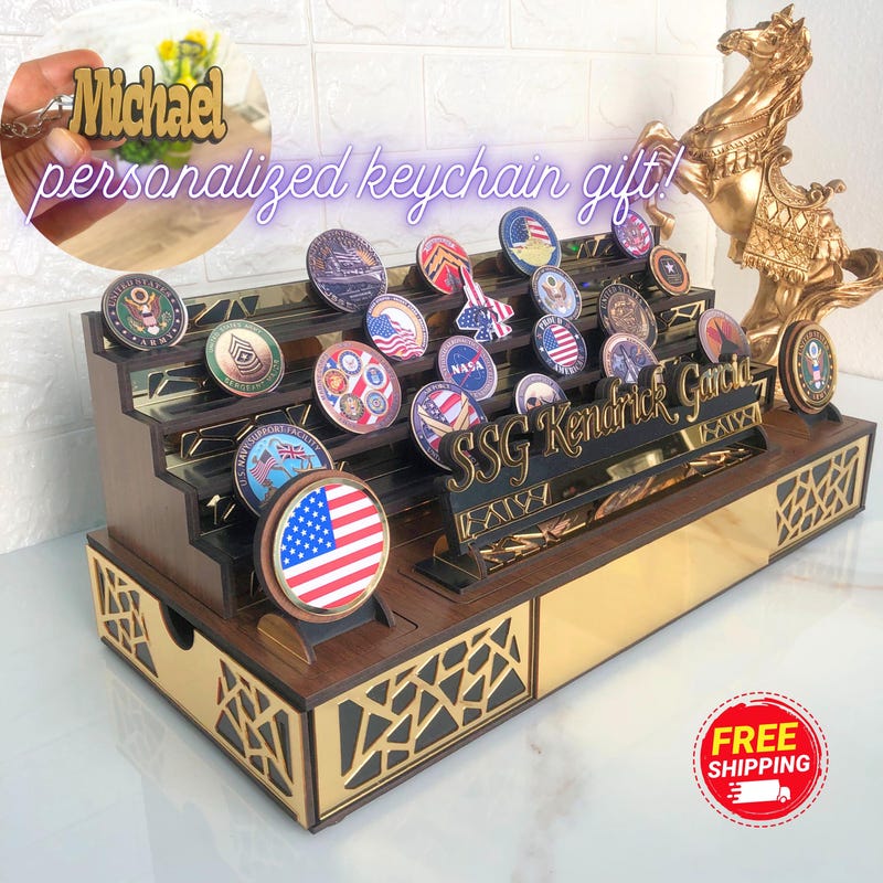 Coin Display Stand - Etsy