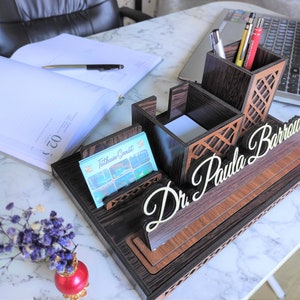 Medical Desk Name Plate - Personalized, Functional Design for Doctors ...