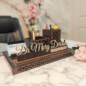 Medical Desk Name Plate - Personalized, Functional Design for Doctors ...