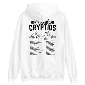 Cryptid Hoodie Bigfoot Shirt Cryptid Shirt Cryptozoology Shirt Bigfoot ...