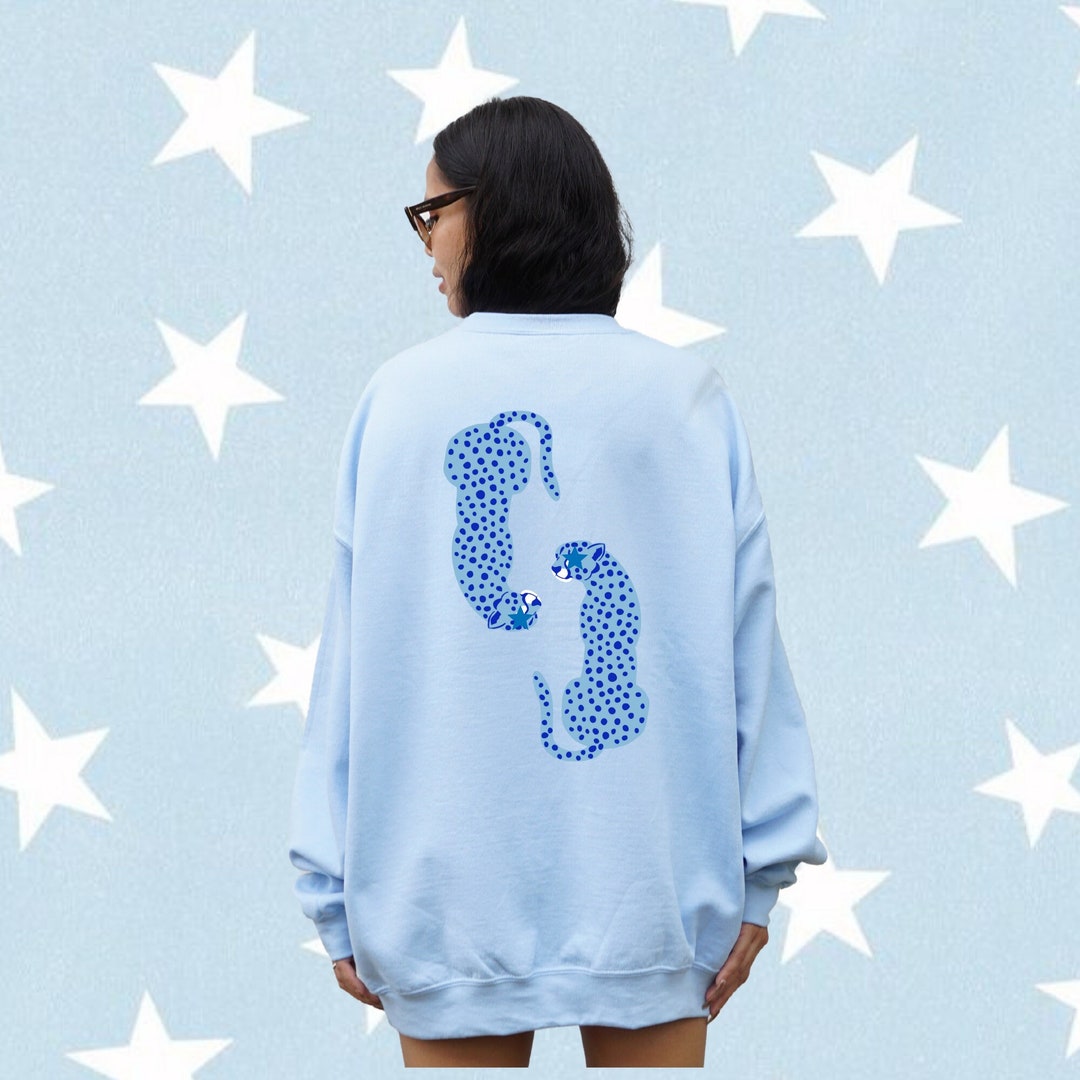 Preppy Leopard Sweatshirt Preppy Sweatshirt Preppy Clothes Preppy Shops ...