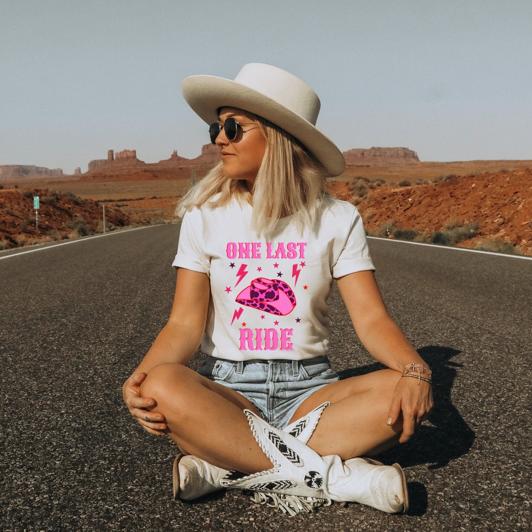 One Last Ride Shirt Space Cowgirl Bachelorette Shirt Nashville ...