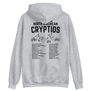 Cryptid Hoodie Bigfoot Shirt Cryptid Shirt Cryptozoology Shirt Bigfoot ...