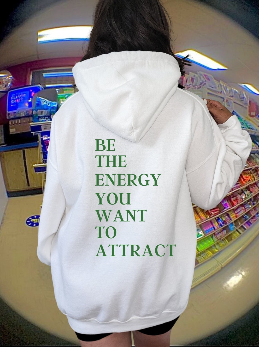 Be the Energy You Want to Attract Hoodie Trendy Hoodie Aesthetic ...