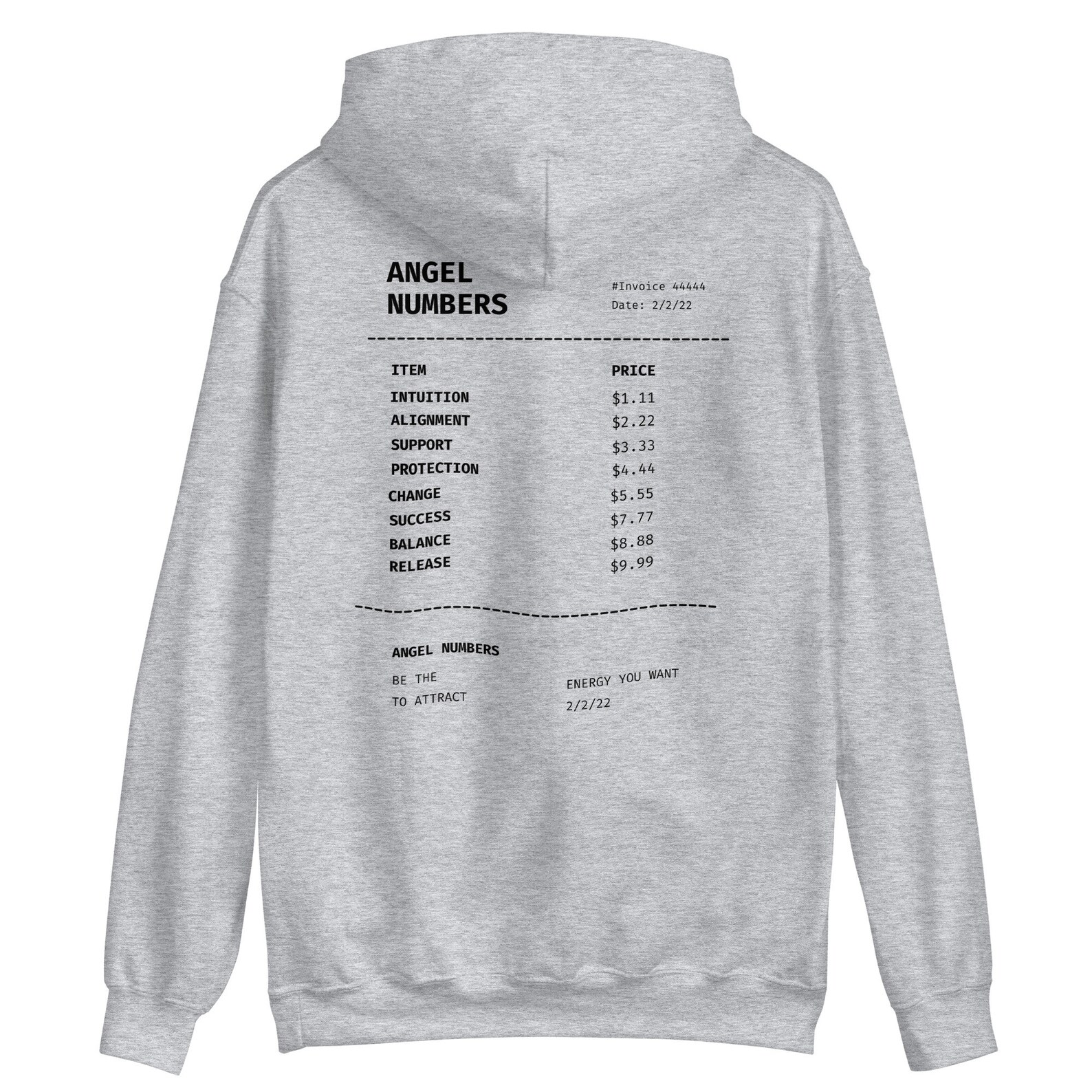 Angel Numbers Hoodie Trendy Hoodie Oversized Hoodie VSCO - Etsy