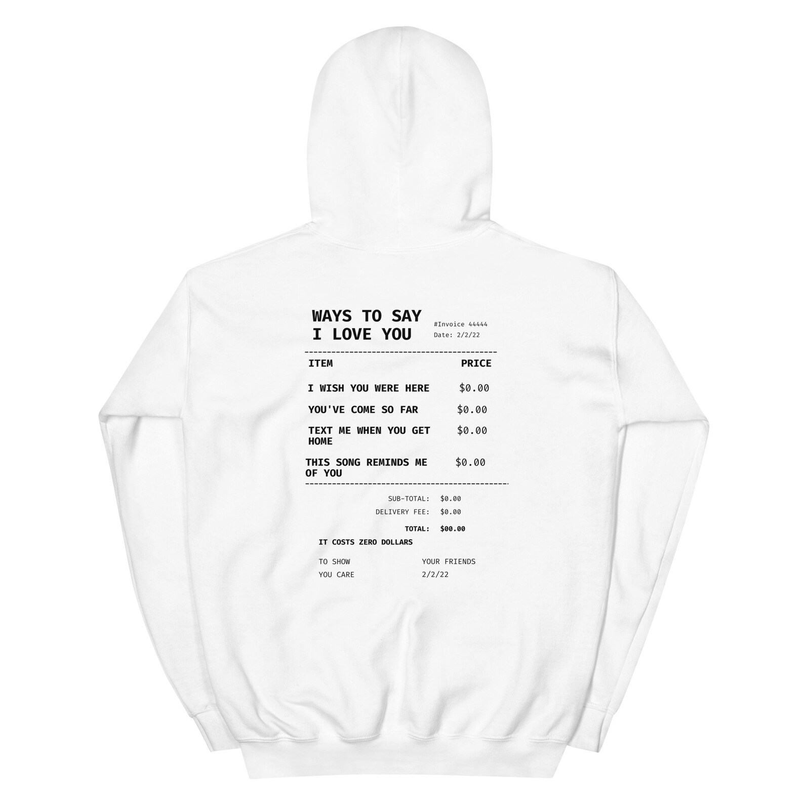 Receipt Hoodie Trendy Hoodie Oversized Hoodie Indie Hoodie Alt - Etsy
