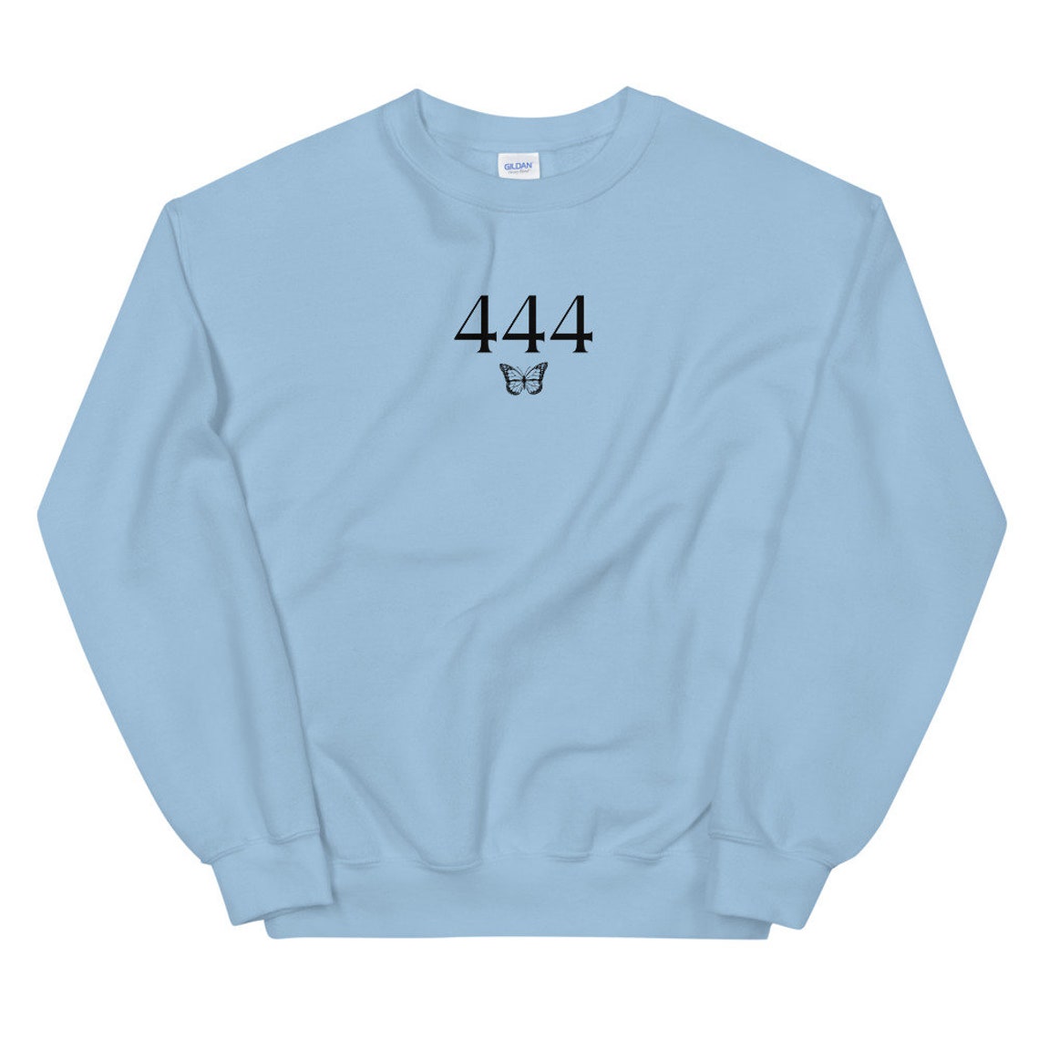Customizable Angel Numbers Sweatshirt 444 Angel Numbers - Etsy