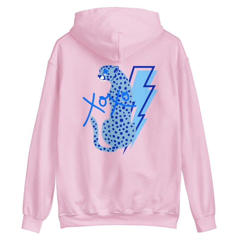 Preppy Hoodie Preppy Cheetah Oversized Hoodie Trendy Hoodie - Etsy