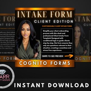 Customizable Client Intake Form, Tax Office Intake, Conditional Forms ...