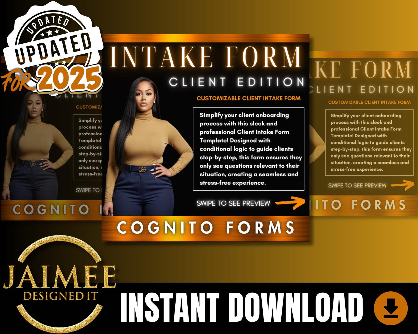 Customizable Client Intake Form, Tax Office Intake, Conditional Forms ...