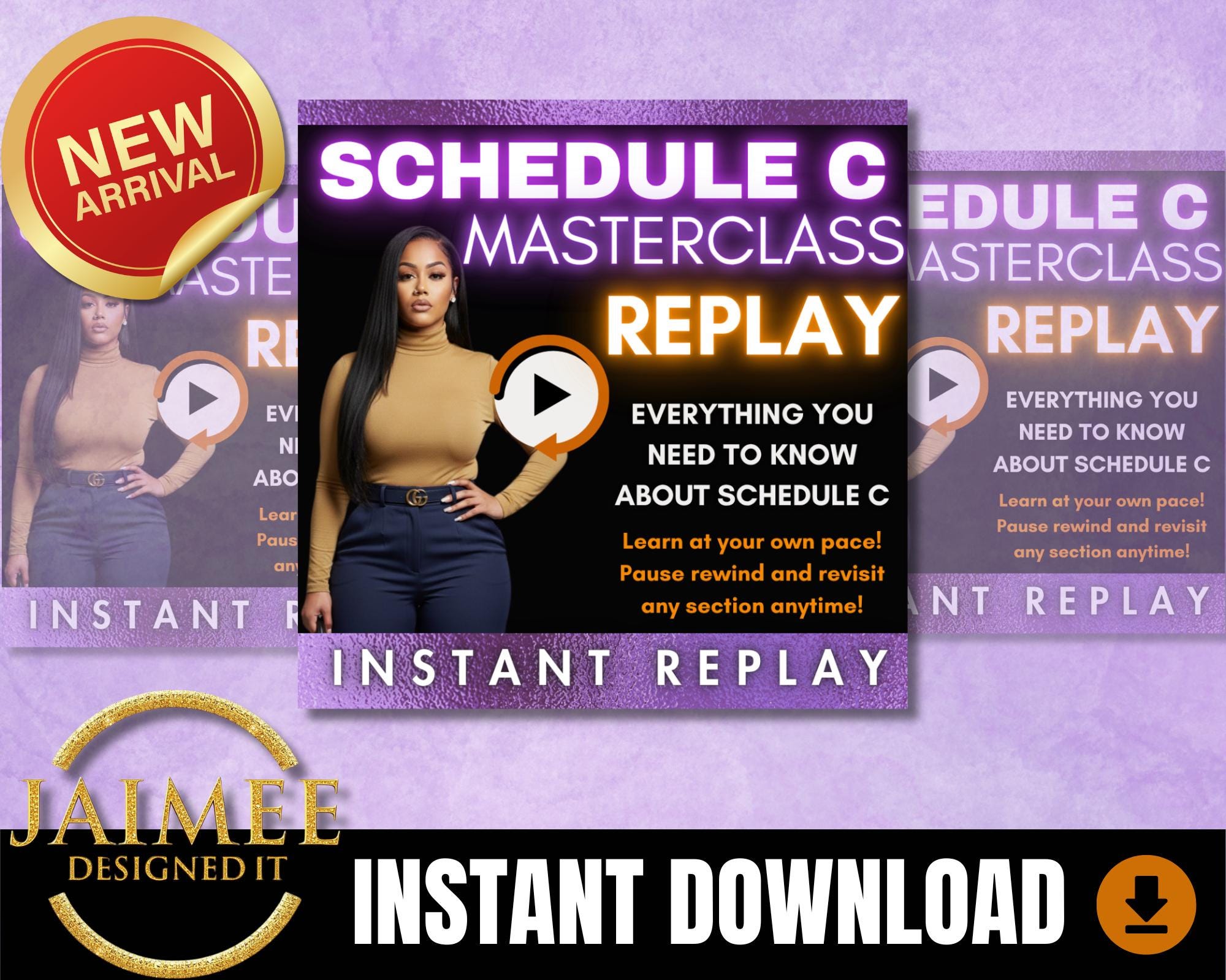 SCHEDULE C MASTERCLASS - REPLAY Video of the Live Class! Level up Your ...