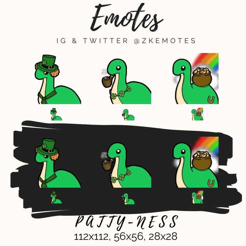 Saint Patrick's Day Nessie, Apex Legends Nessie Emotes, Apex Legends ...