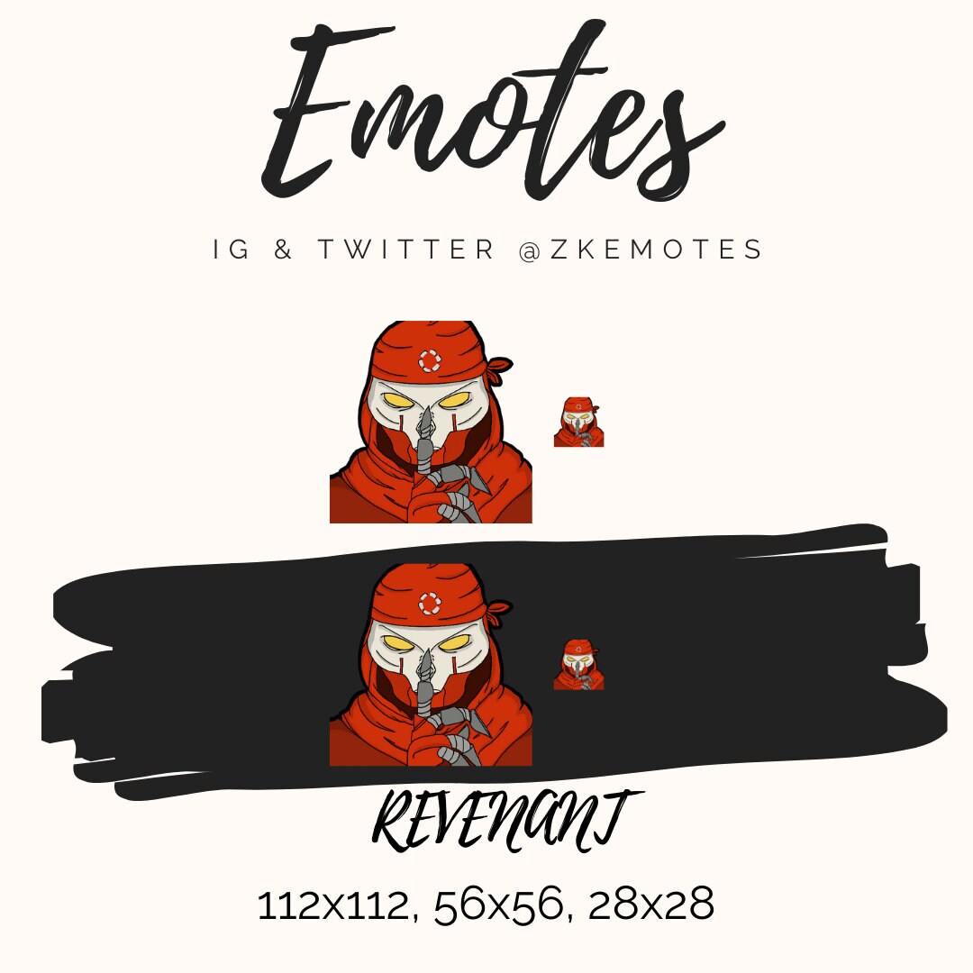 Apex Legends Revenant Emote, Twitch Streamer Discord Emote (digital ...