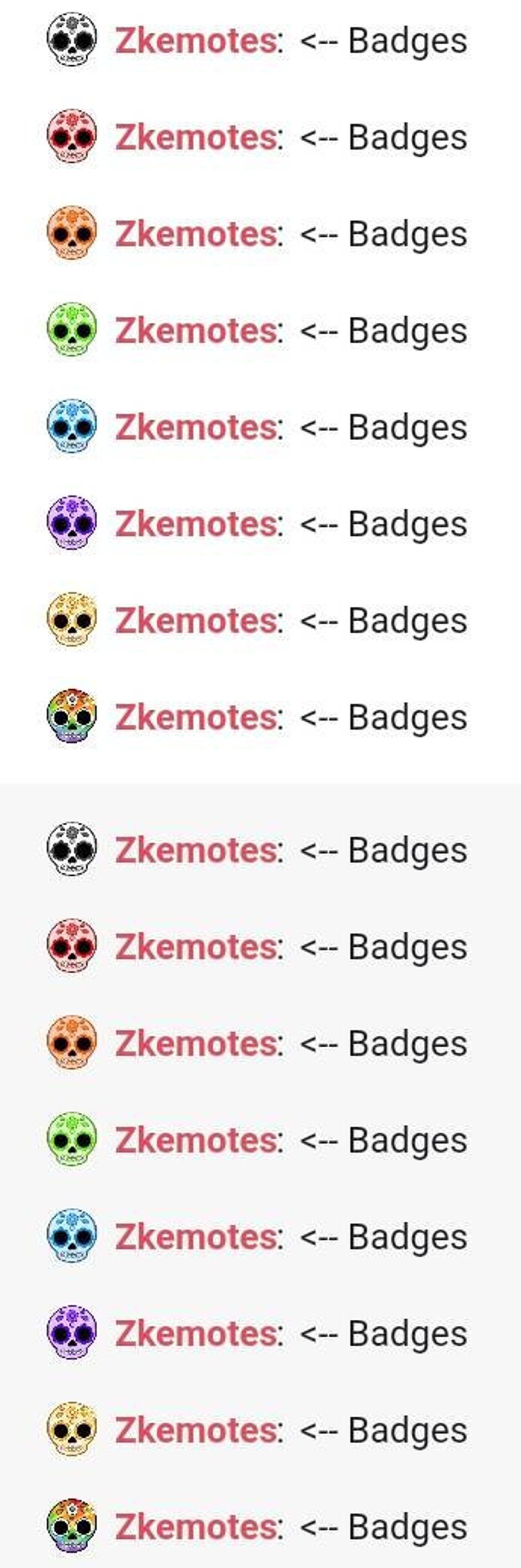 Sugar Skull Badges Day of the Dead Badges Cute Skull Badges - Etsy