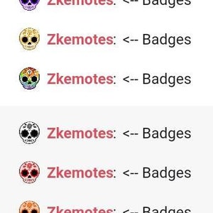 Sugar Skull Badges Day of the Dead Badges Cute Skull Badges - Etsy