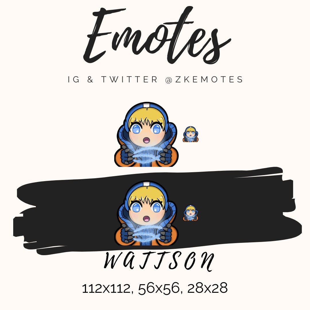 Wattson Apex Legends Emote, Apex Legends Emote, Cute Wattson Emote ...