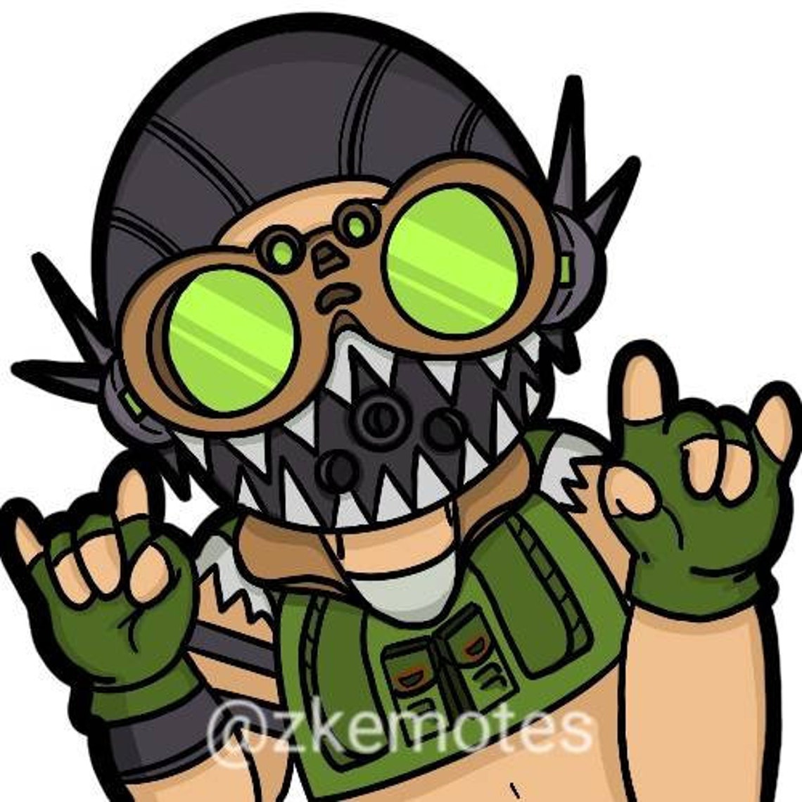 Octane Apex Legends Emote Apex Legends Octane Twitch Emote | Etsy