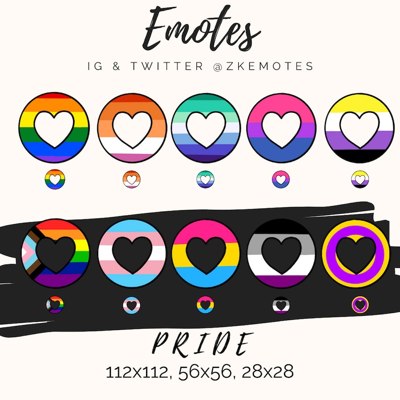 Pride Emotes, Equality Emotes, Twitch Emotes, Discord Emotes, Discord ...