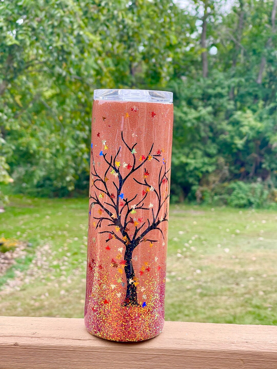 Leaves Are Falling Autumn is Calling Fall Harvest Stainless Steel ...