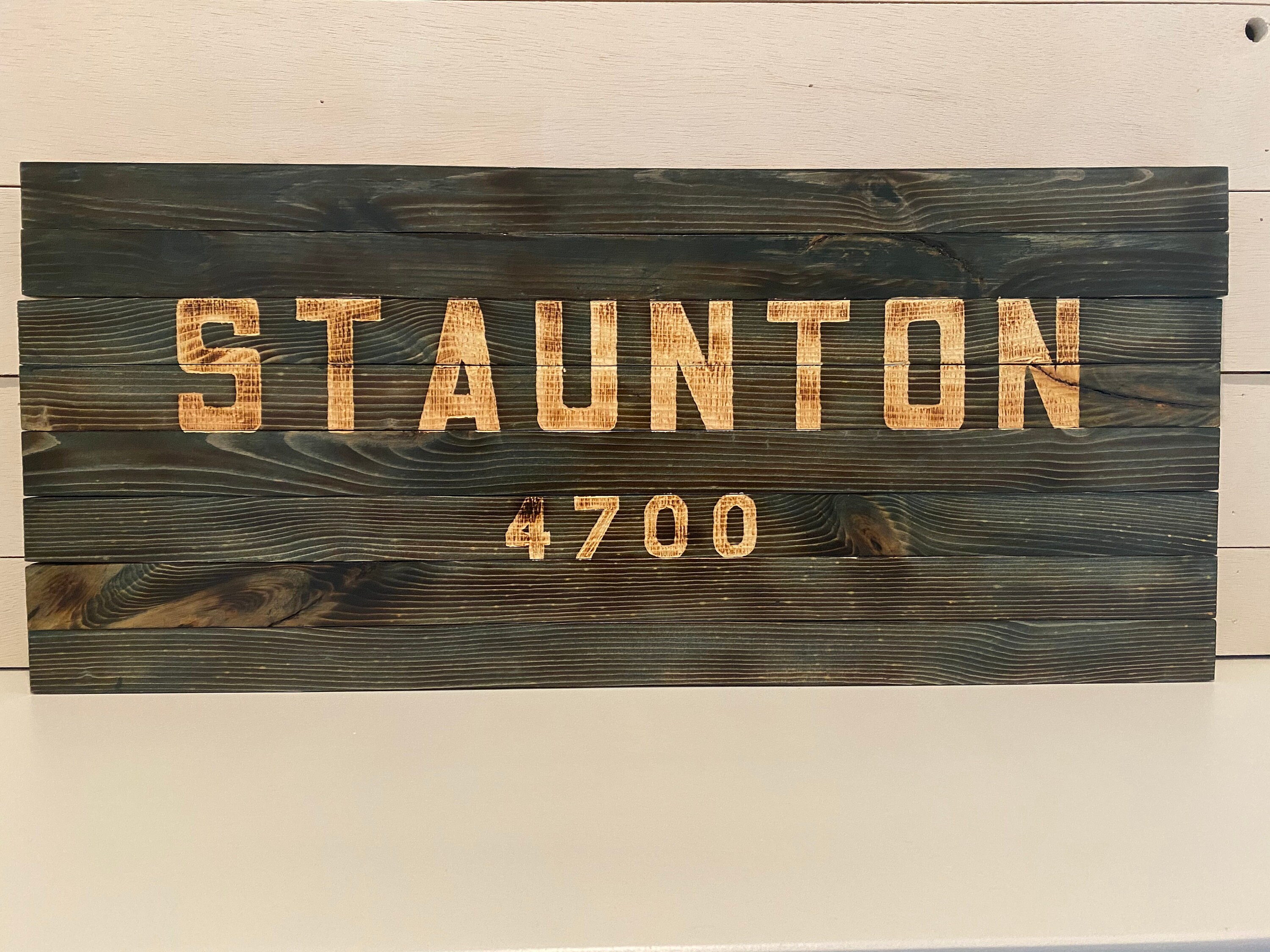 Wooden Hometown Population Sign - Etsy
