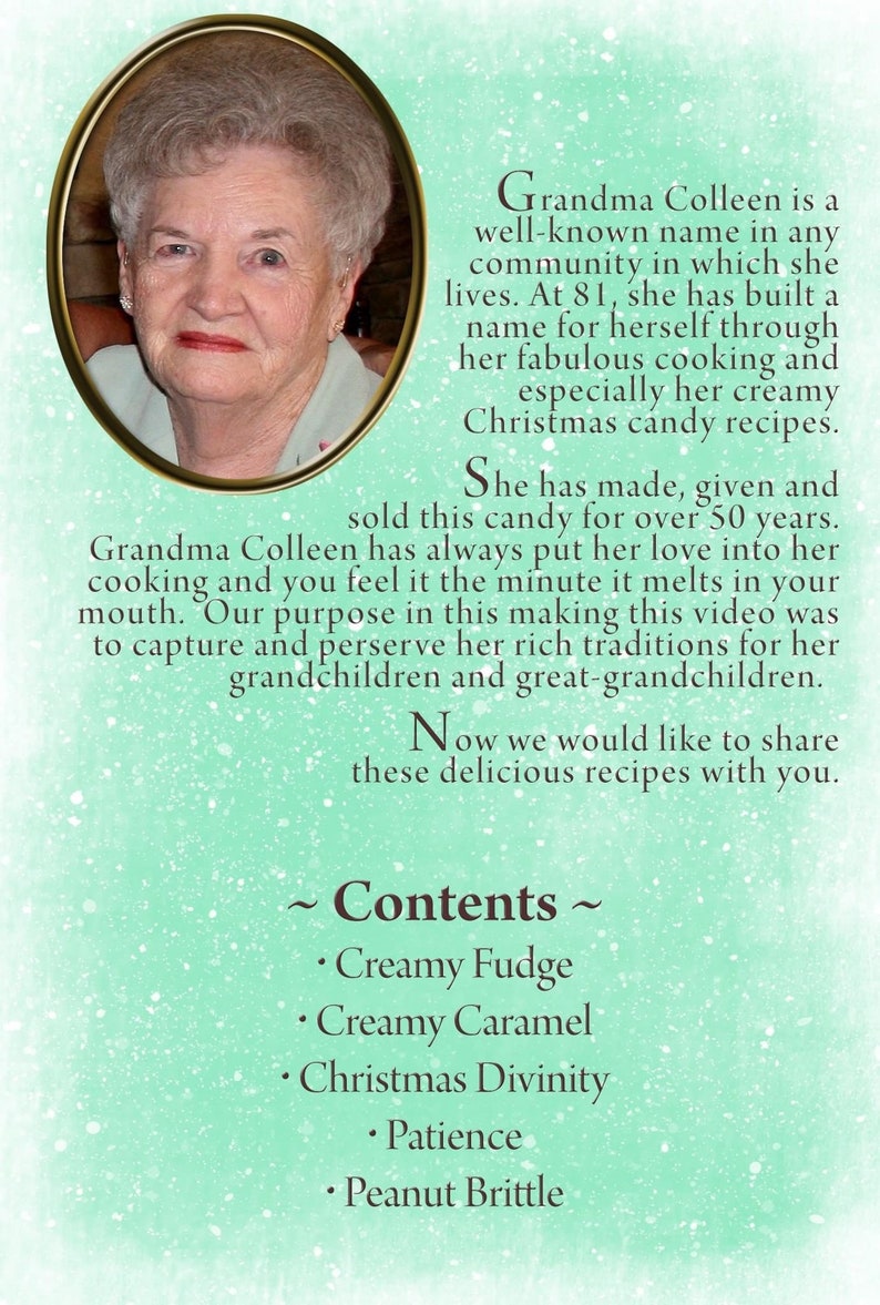Grandma Colleen's Chrismas Candy - Etsy