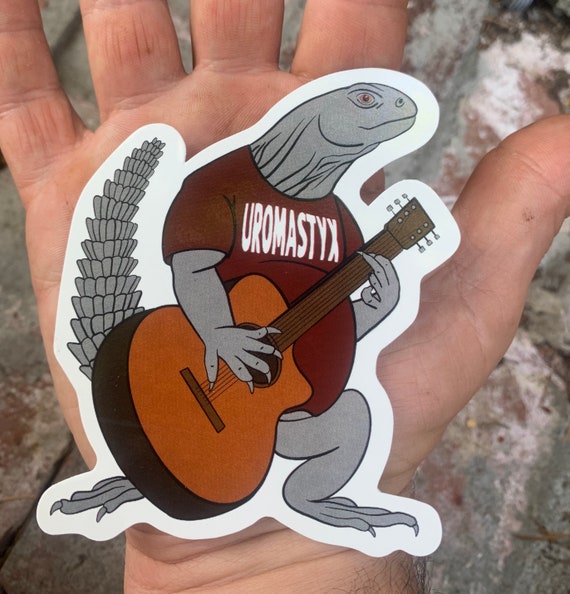 Large Size Uromastyx Stickers - Etsy